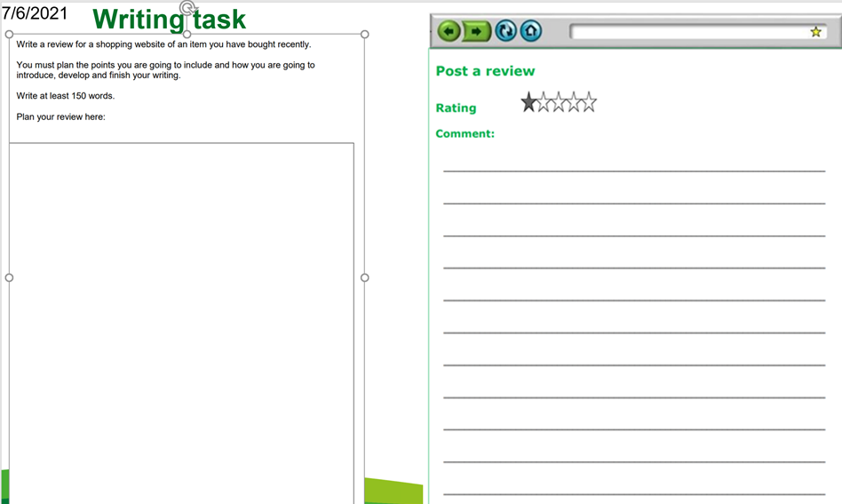 BUYEE3ENGAUCM2108AT: Independent work: writing task 1 | Islington ACL ...