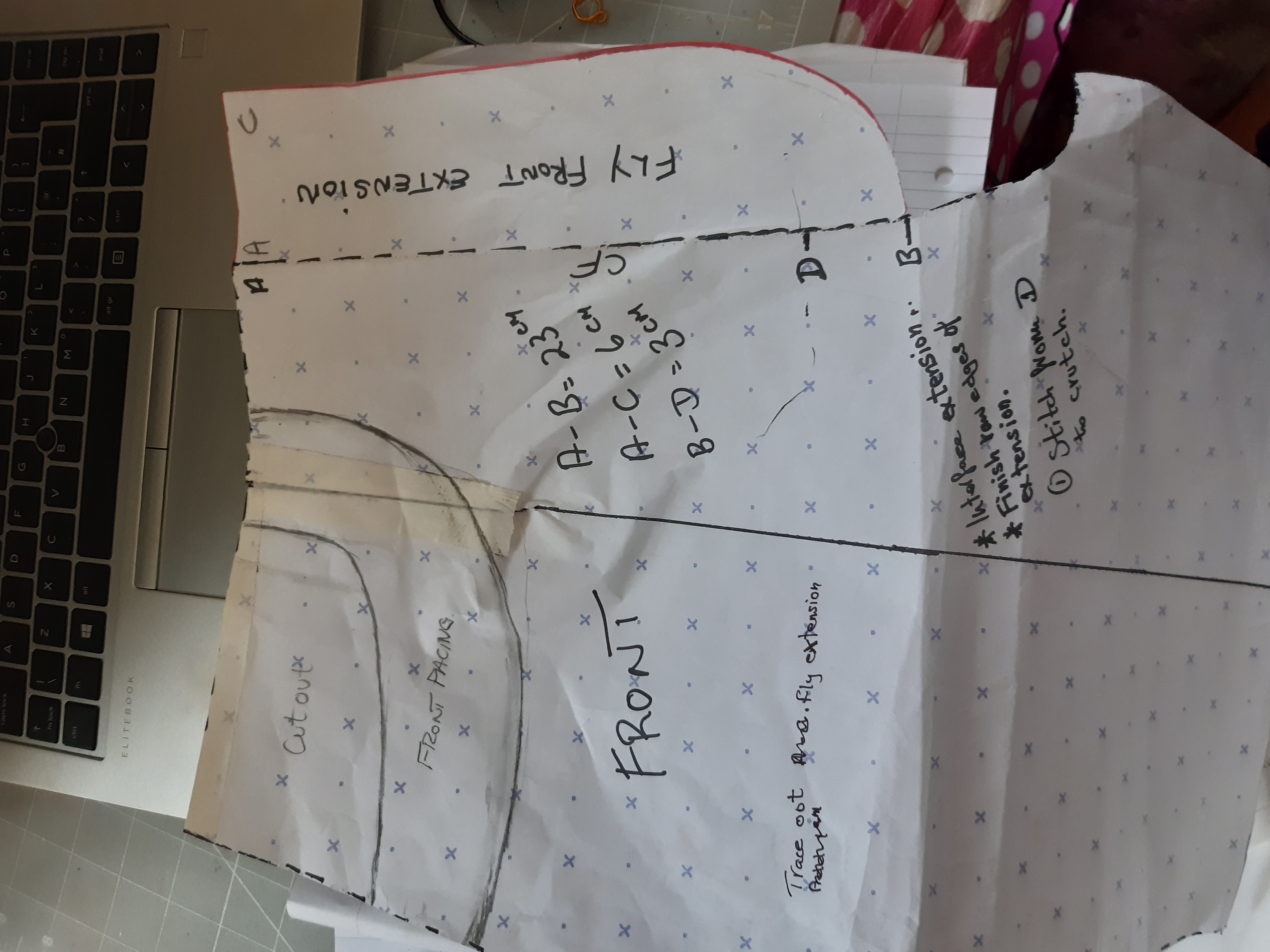 Community Sewing CLEAUHN2111: Making Pattern for Fly Zipper | Islington ...