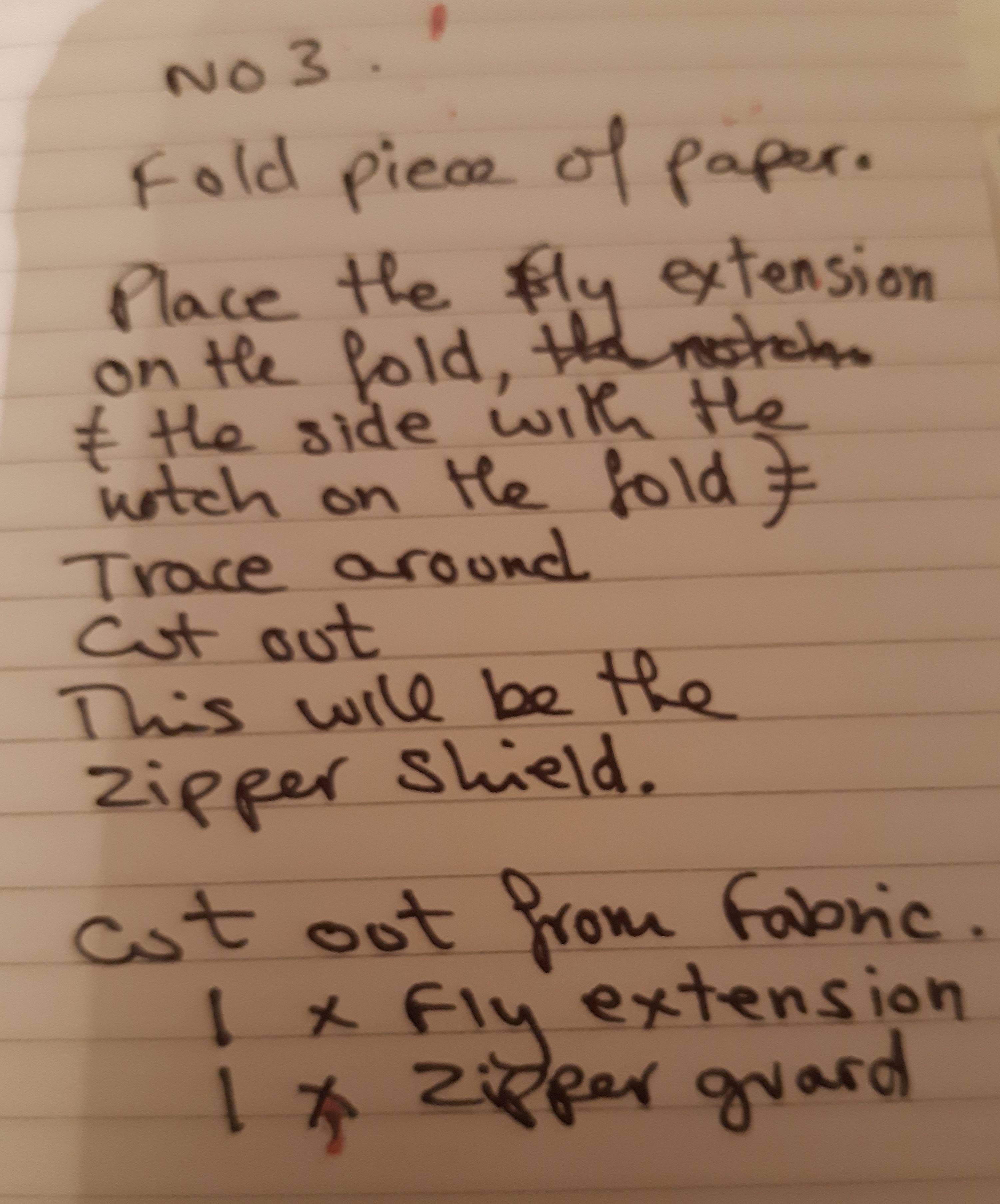Community Sewing CLEAUHN2111: Making Pattern for Fly Zipper | Islington ...