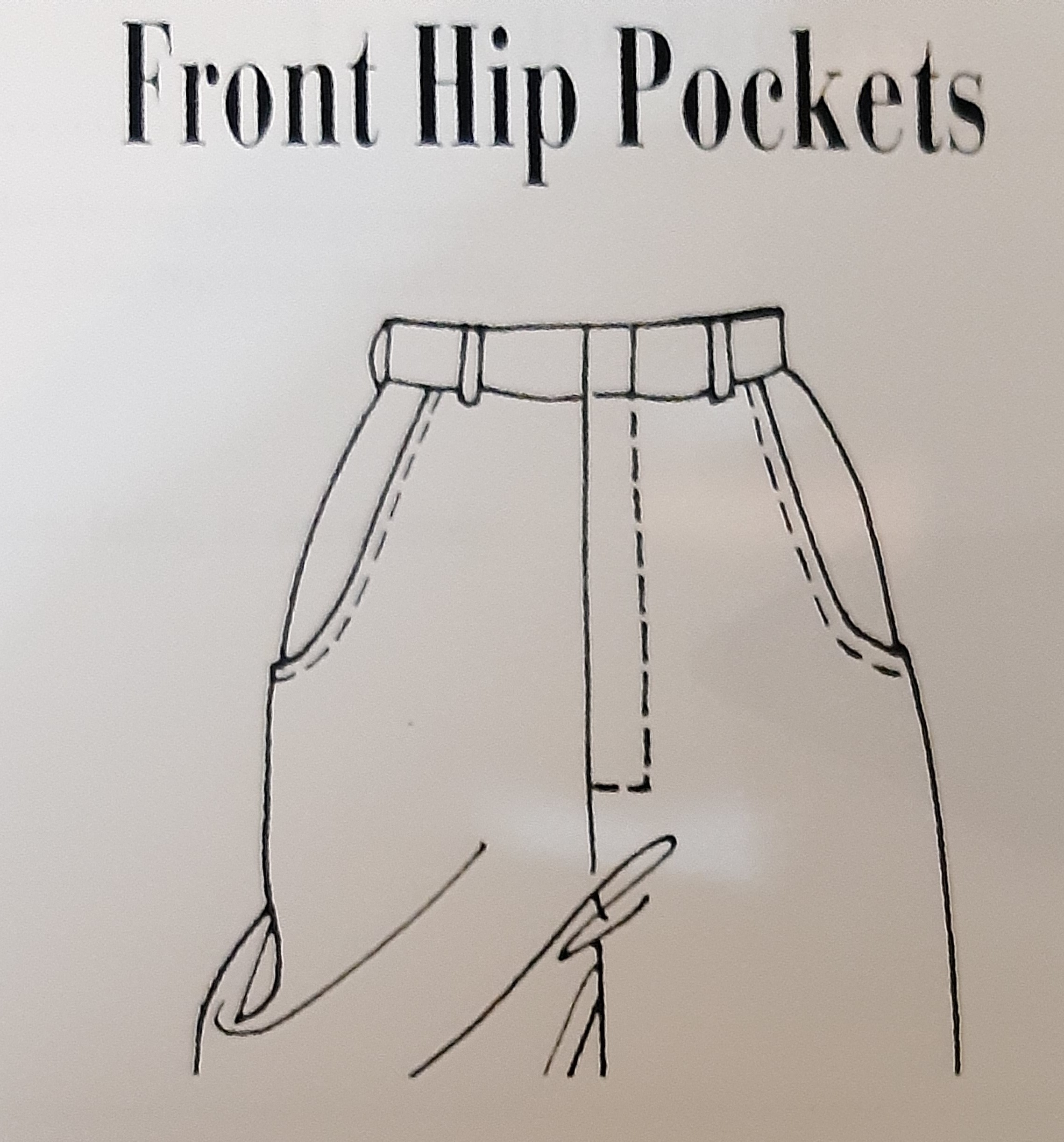 Community Sewing CLEAUHN2111: Trouser Drawings | Islington ACL Gateway