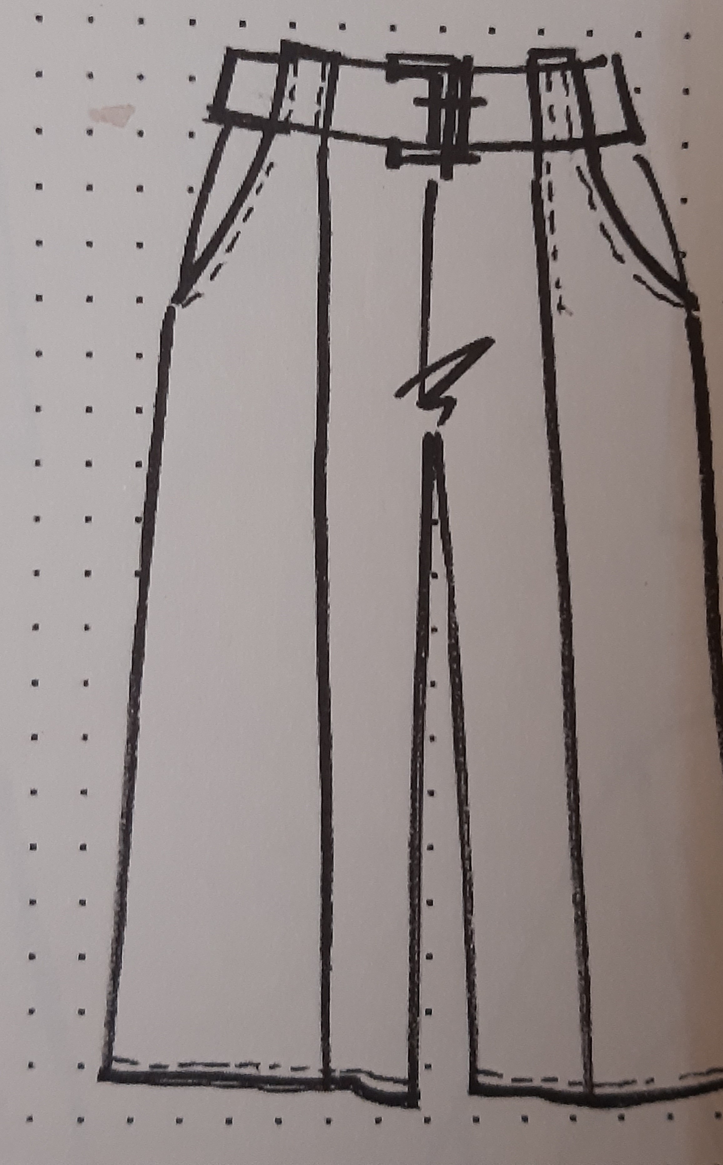 Community Sewing CLEAUHN2111: Trouser Drawings | Islington ACL Gateway